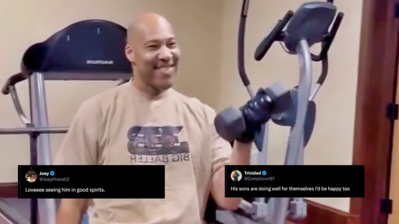 Fans Overwhelmed As LaVar Ball Shows High Spirits
