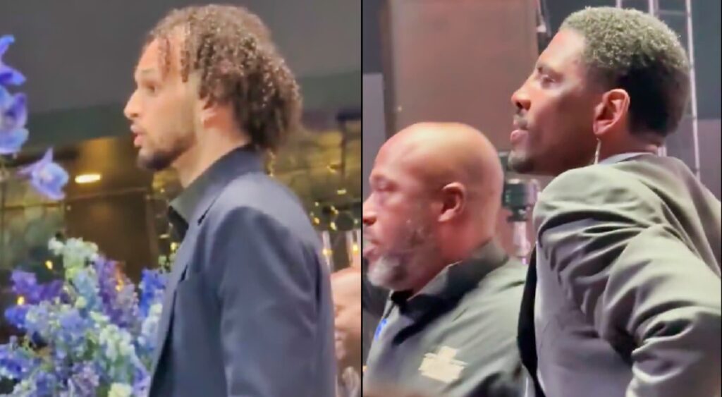 VIDEO: Patrick Dumont & Kyrie Irving Drop Enormous Amount For Dereck ...