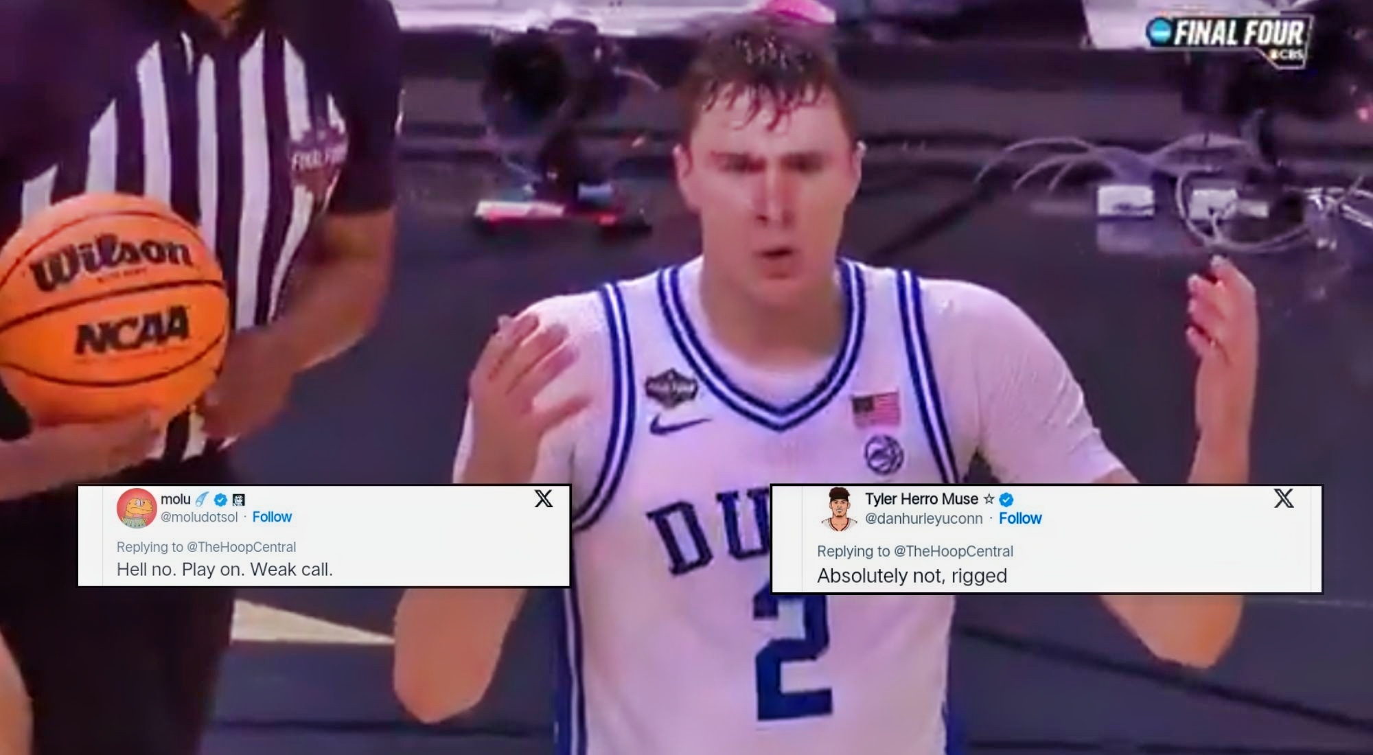 VIDEO: Controversial Foul On Cooper Flagg Sparks Heated Debate