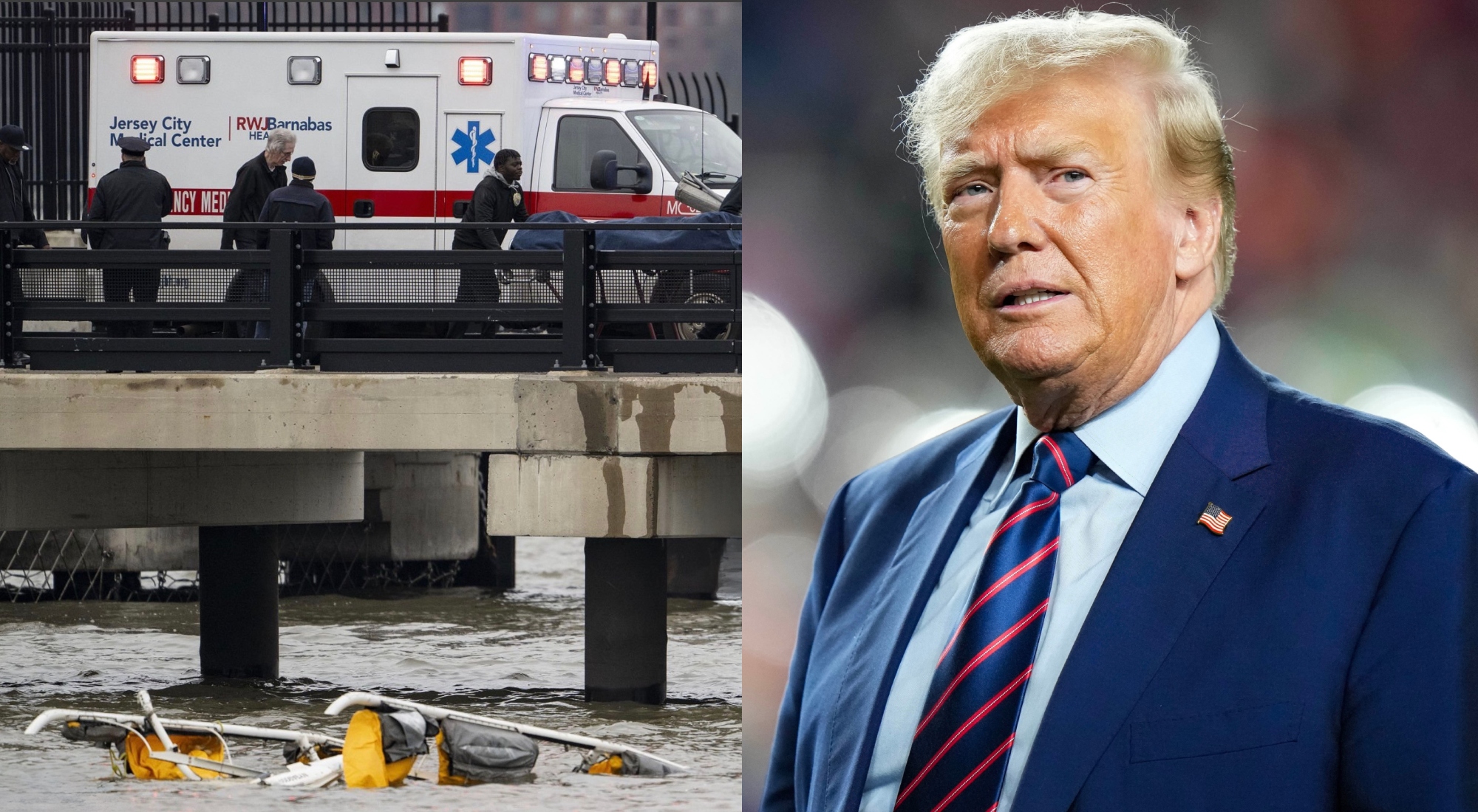Donald Trump Releases Statement On Hudson River Tragic Helicopter Crash