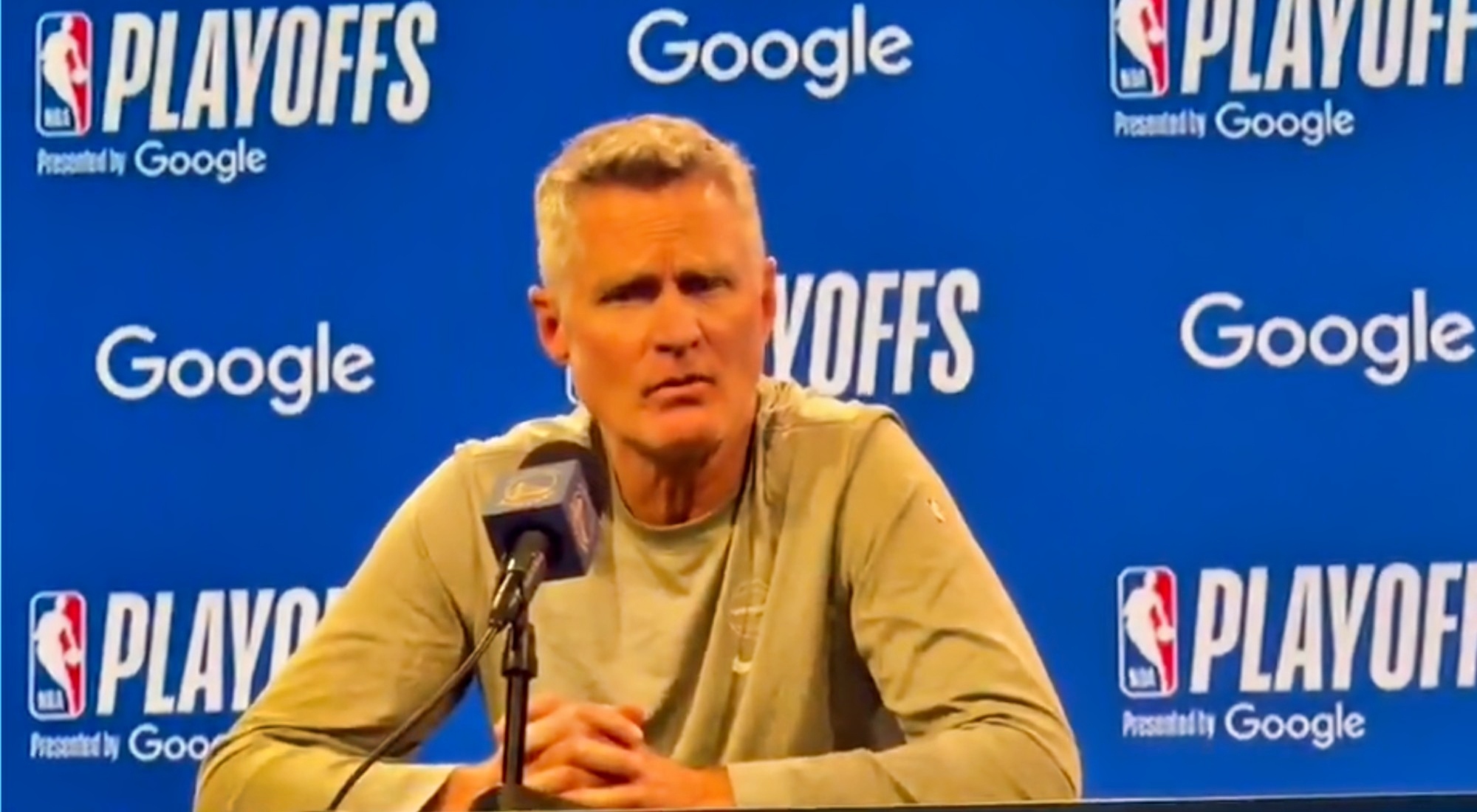 Steve Kerr Calls Out NBA Fans For Vulgar Chants