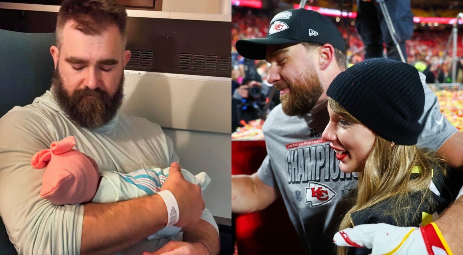 Taylor Swift & Travis Kelce Had A Special Gift For Jason & Kylie Kelce ...