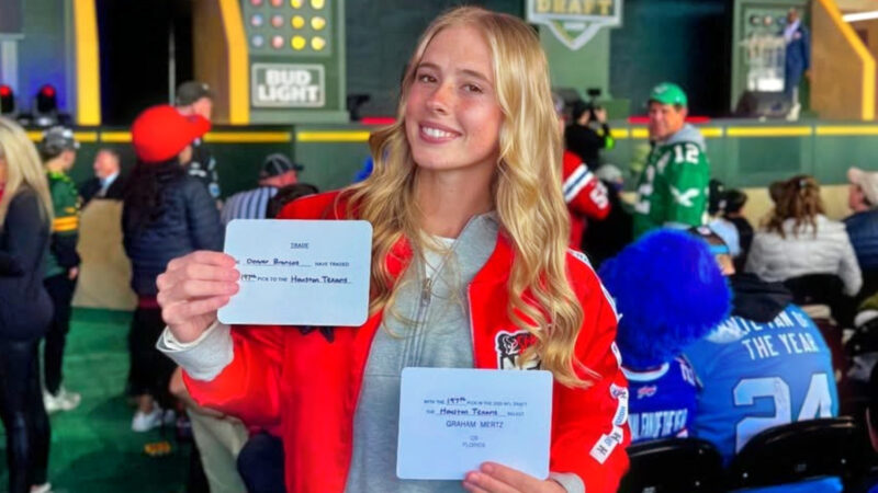 Women’s Flag Football Star Gains Viral Attention At NFL Draft