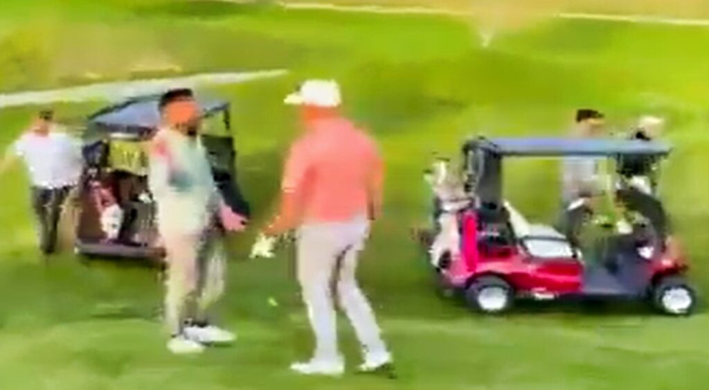 Cameras Caught Two Groups Exchanging Haymakers During Heated Fight On ...