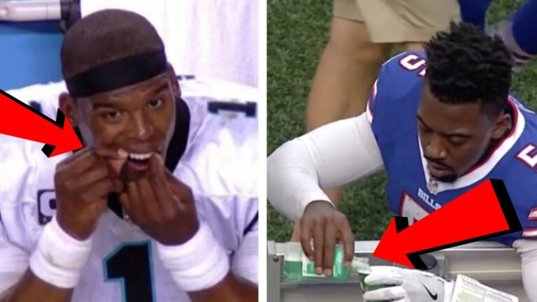 11 Times NFL Players Were Caught Doing the Oddest Things During a Game