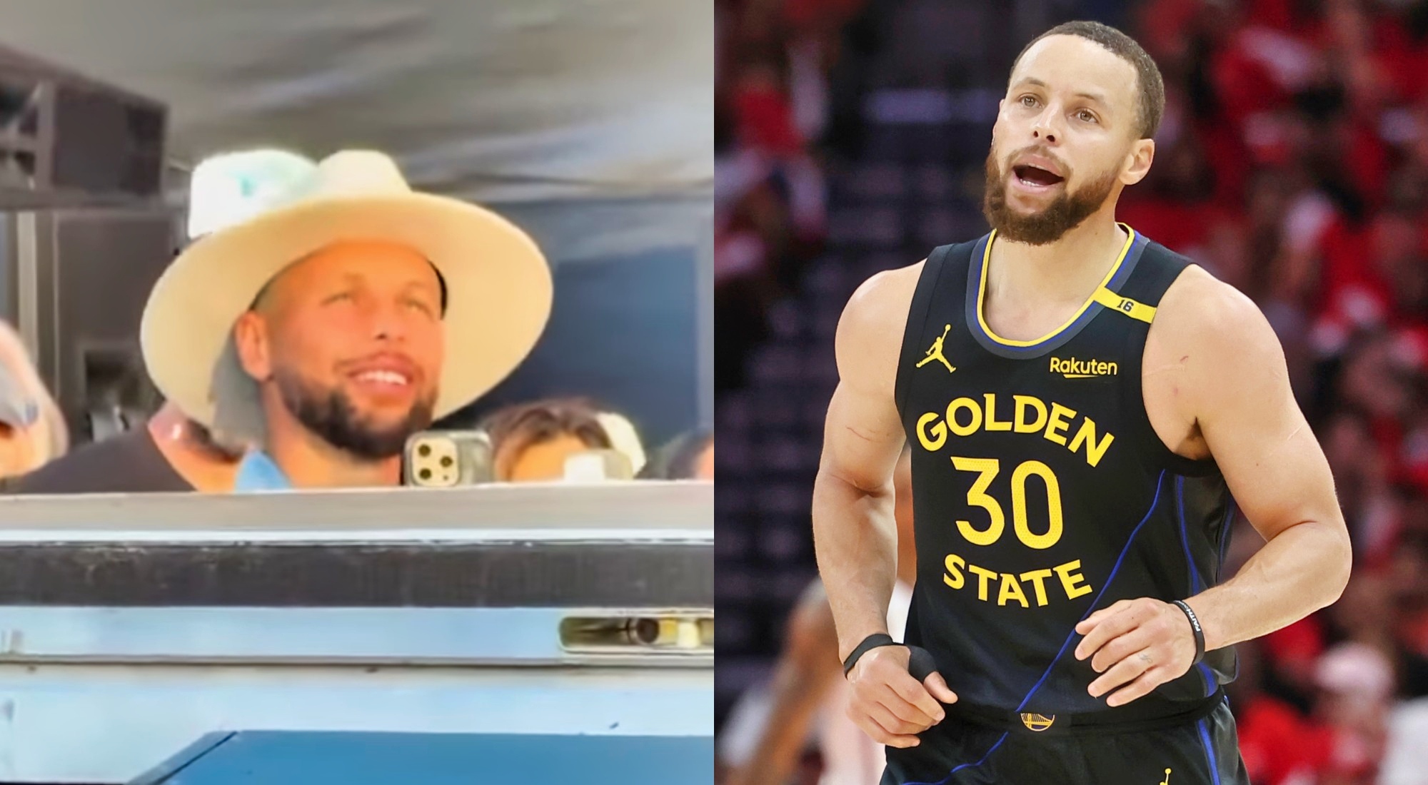 Stephen Curry Sings Along To Benson Boone At Bottlerock Festival