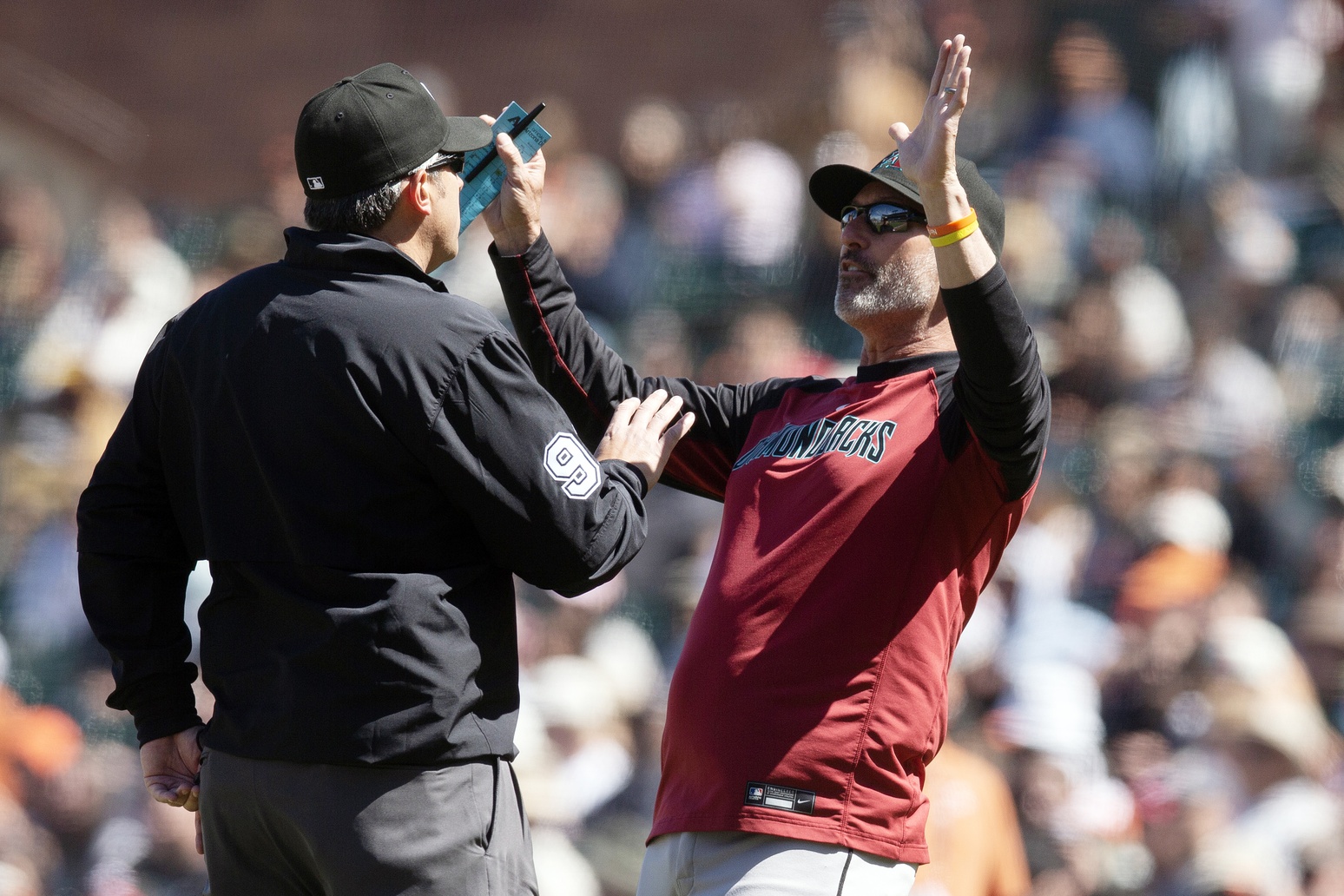 VIDEO: Torey Lovullo Goes Bonkers And Tries To Eject Umpires Who Threw ...