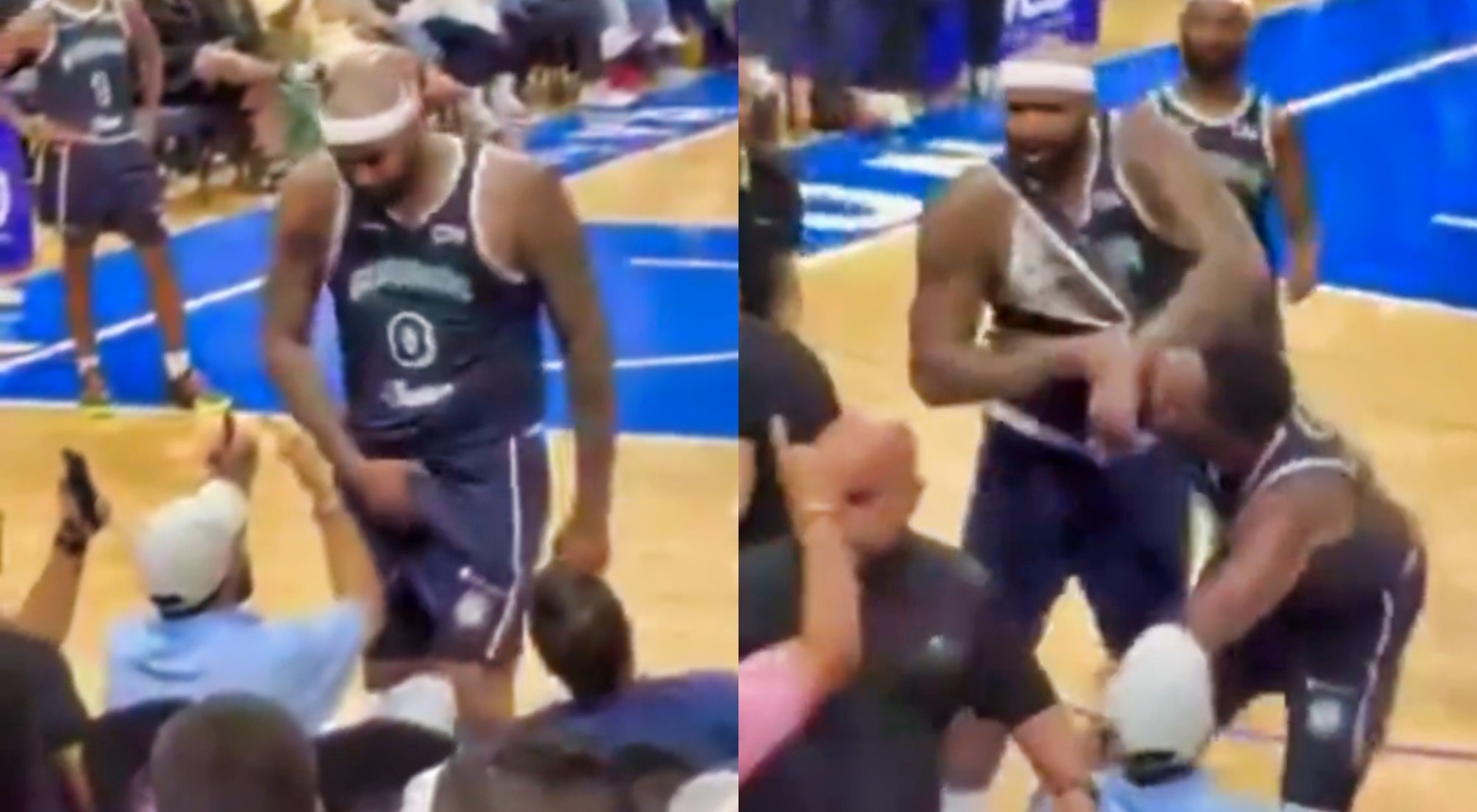 VIDEO: DeMarcus Cousins Puts Hand Down Pants and Shoves It in Fan’s ...