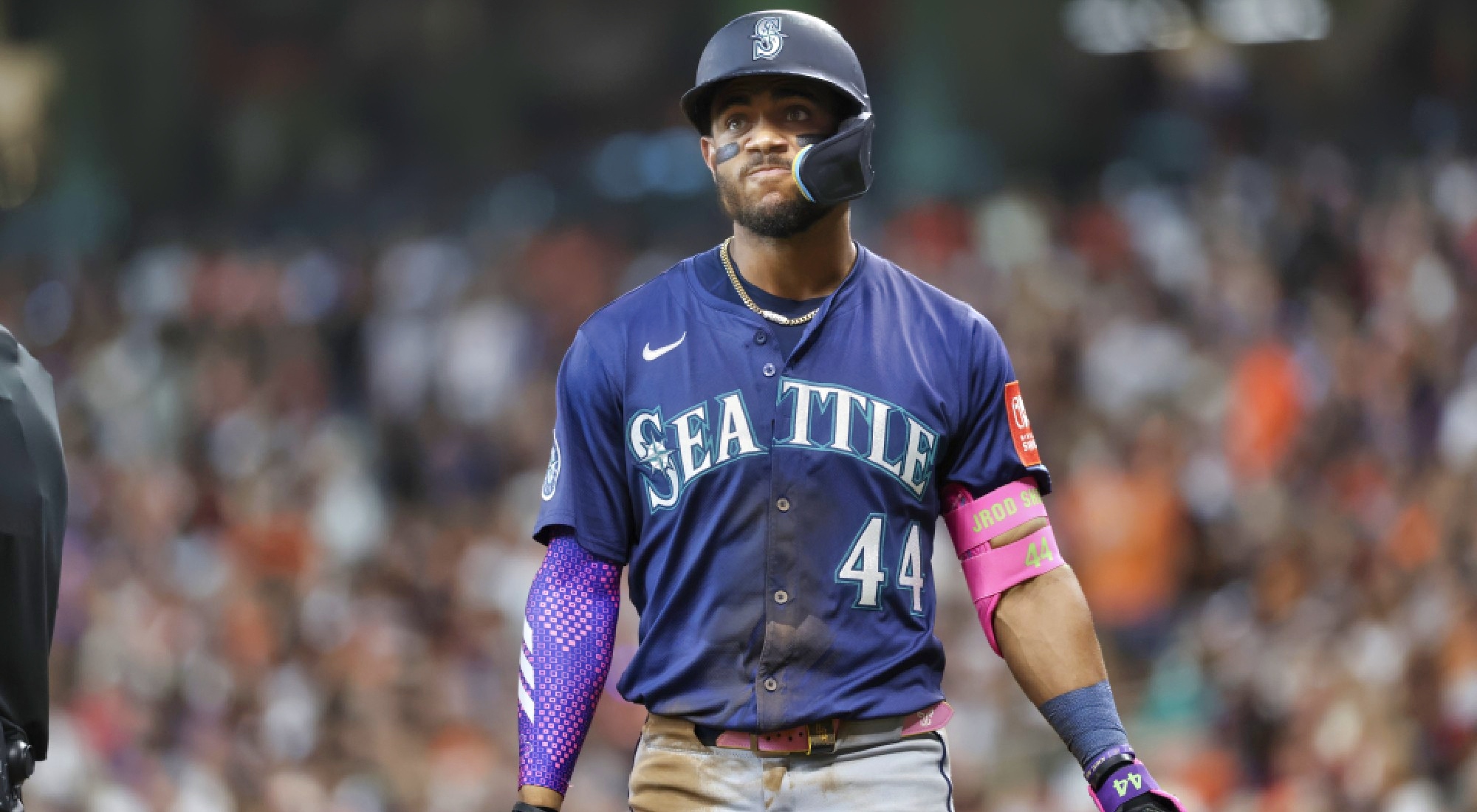 What Happened To Julio Rodriguez Against The Angels?