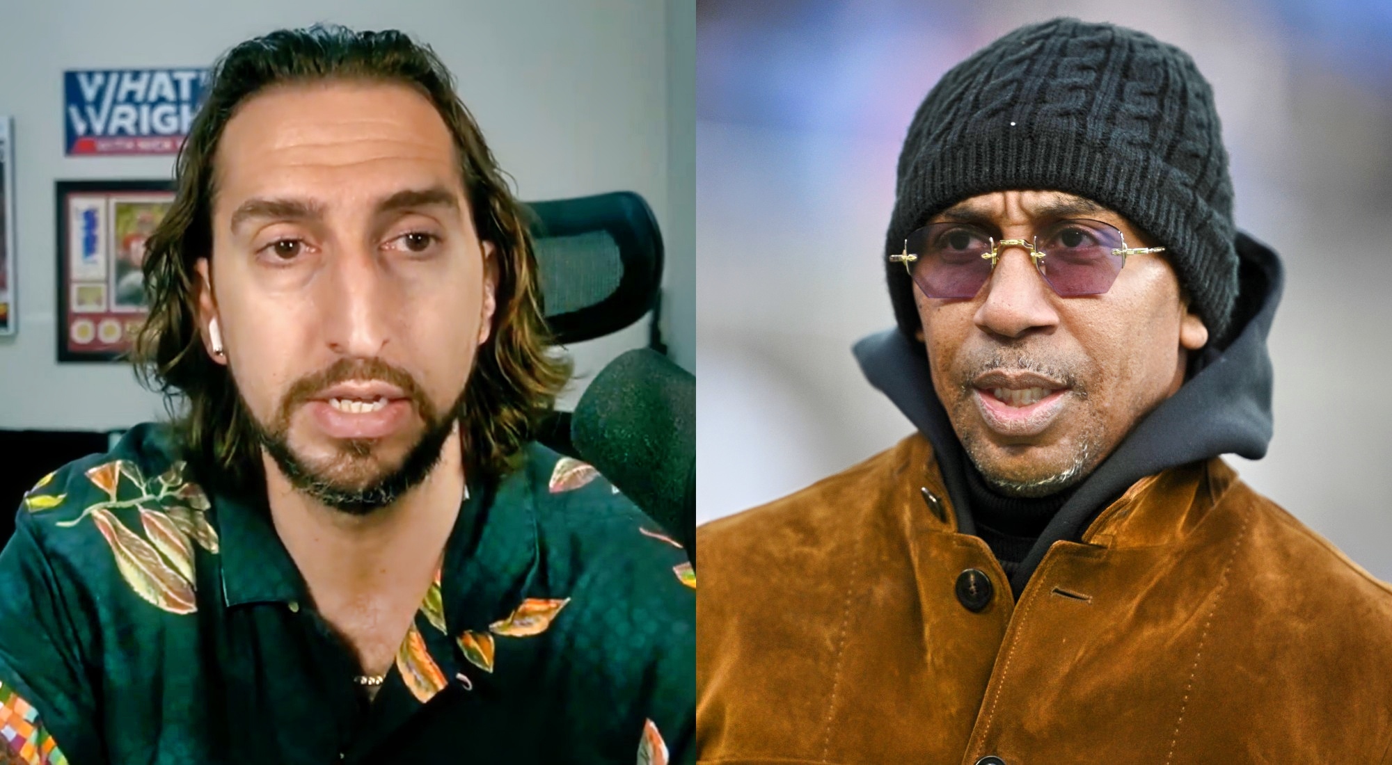 Nick Wright's Subtle Dig At Stephen A. Smith With Solitaire Joke