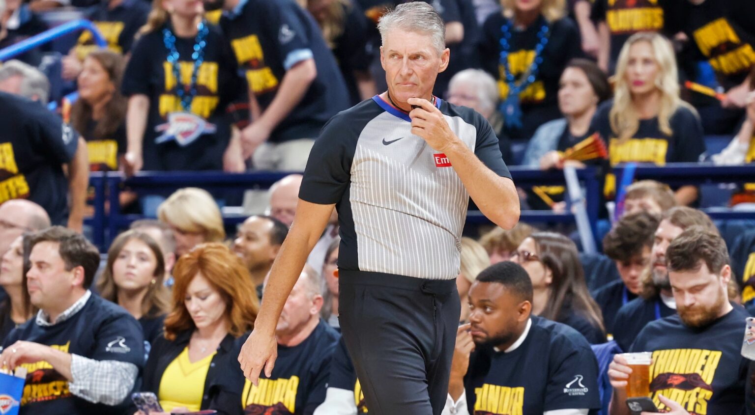 Fans React To Scott Foster's Role n Thunder-Pacers Finals