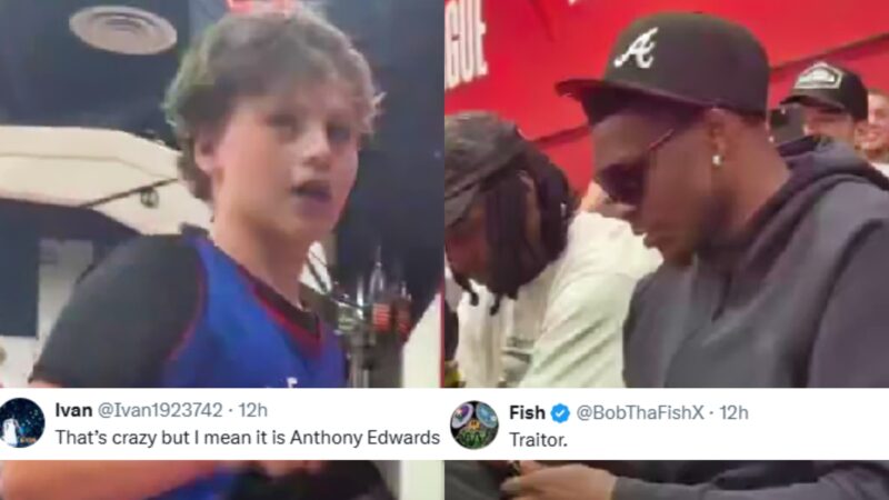 Anthony Edwards’ Viral Exchange With Young Nuggets Fan At Summer League ...