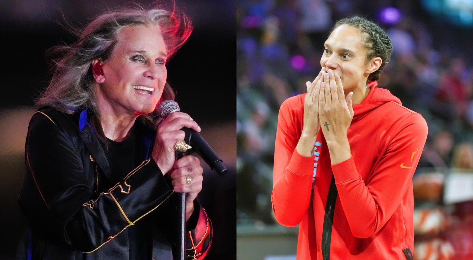 Brittney Griner’s jaw-dropping reaction to Ozzy Osbourne’s d3ath leaves ...