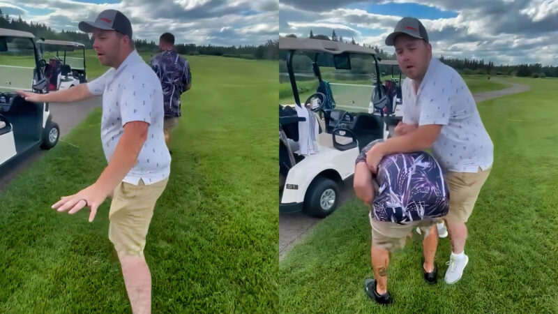 Explosive Full Video Captures Lead-Up to Wild Golf Course Brawl with Ex ...