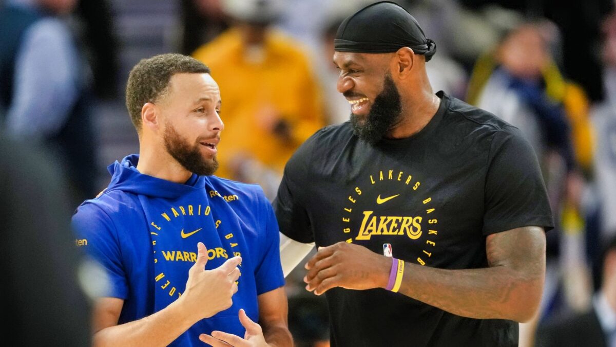 REPORT: LeBron James And Stephen Curry Team-Up Still A Possibility As ...