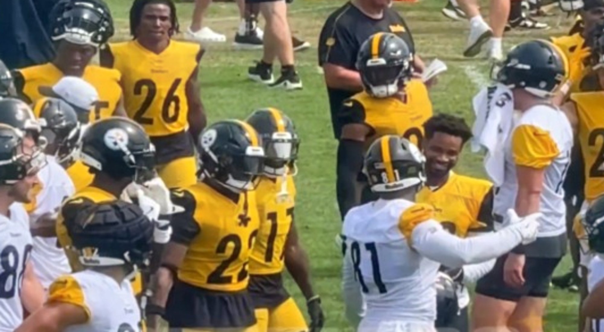 VIDEO: Ugly Fight Unfolds At Pittsburgh Steelers Camp Involving New ...