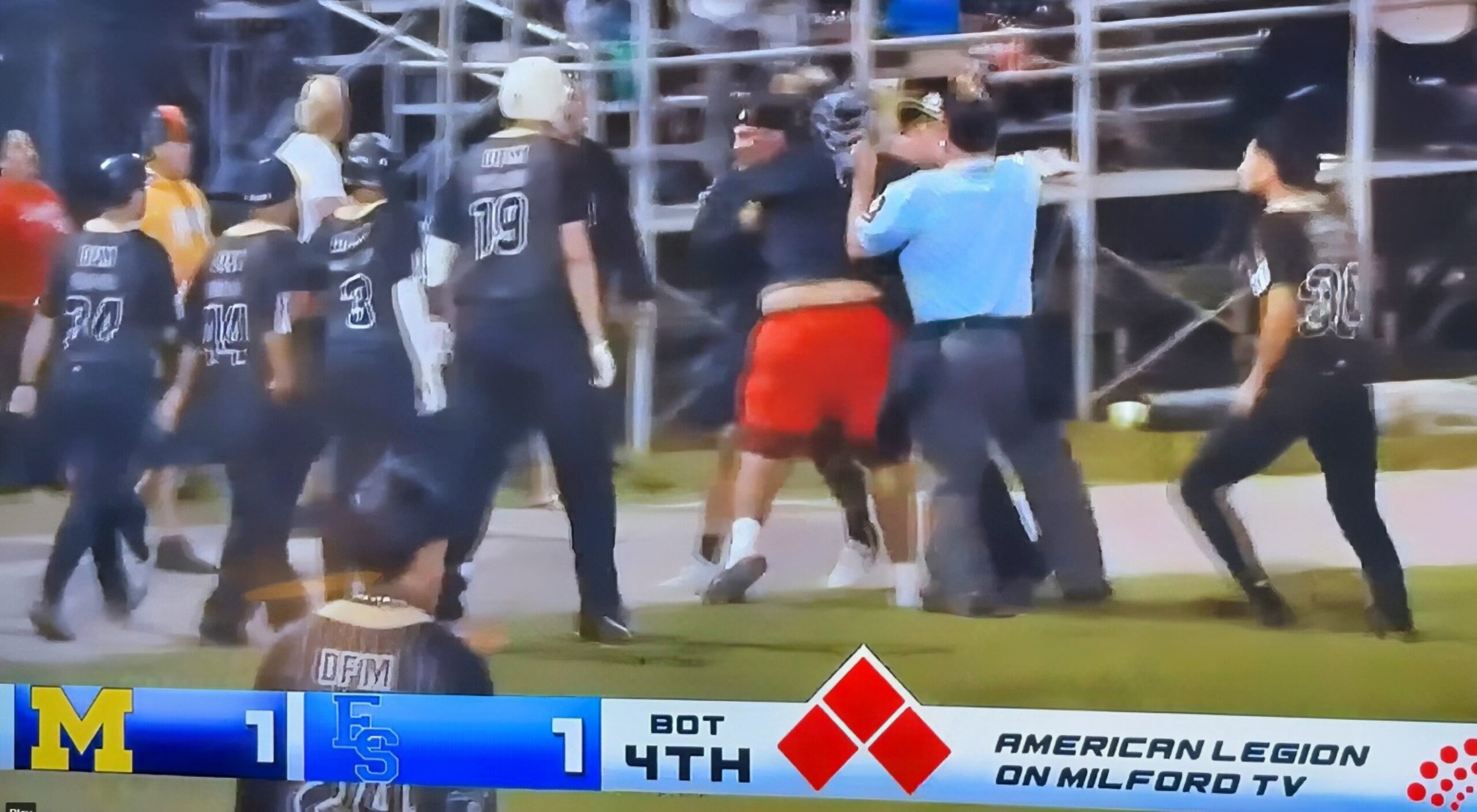 VIDEO: Shocking Youth Baseball Brawl Erupts as Players and Fans Fight ...