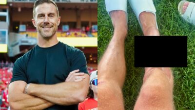 "He Made The Playoffs On That Leg": NFL Fans Stunned By New Viral Photo ...