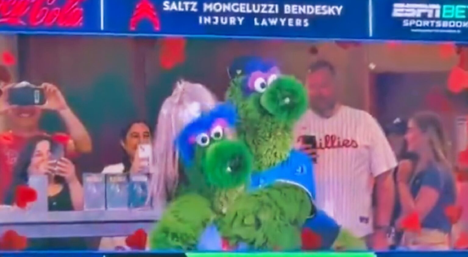 VIDEO: Philadelphia Phillies Phanatic Steals Show With The Viral ...