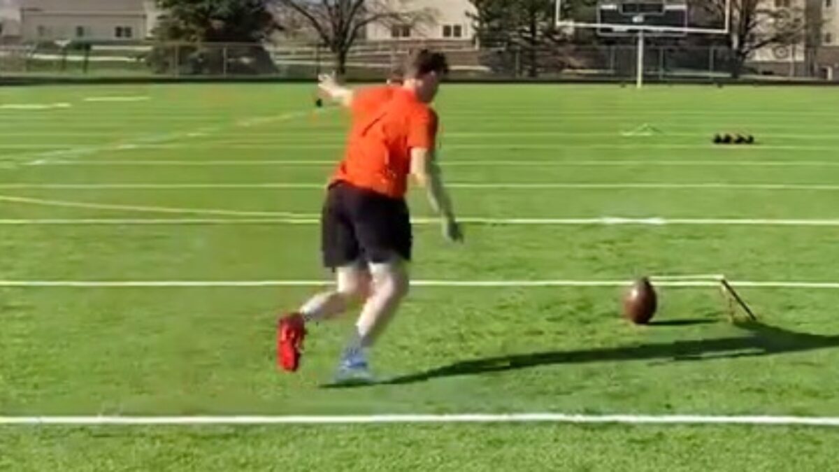 VIDEO: Chiefs Kicker Harrison Butker Breaks The Internet By Booting ...