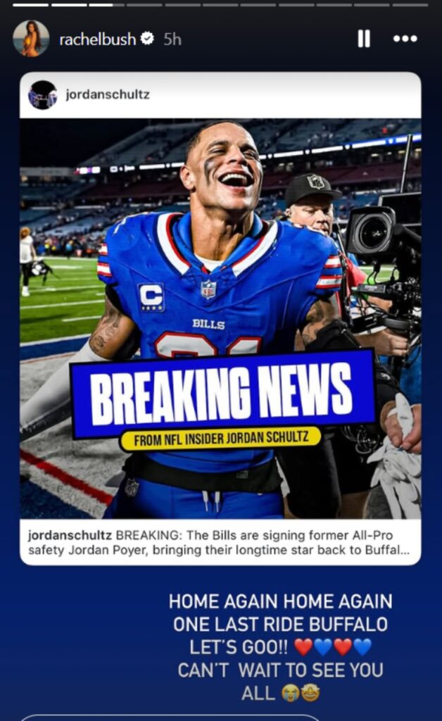 Rachel Bush Steals The Spotlight After Pro Bowl Husband Jordan Poyer ...