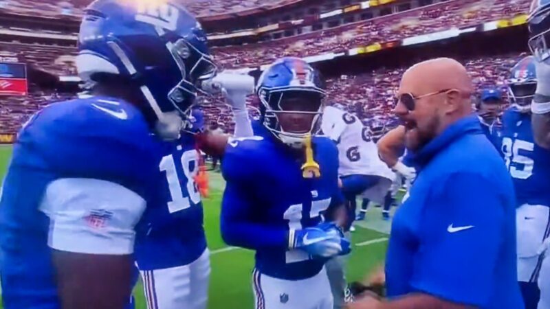 Malik Nabers Is Done With The New York Giants After Cameras Caught Him ...