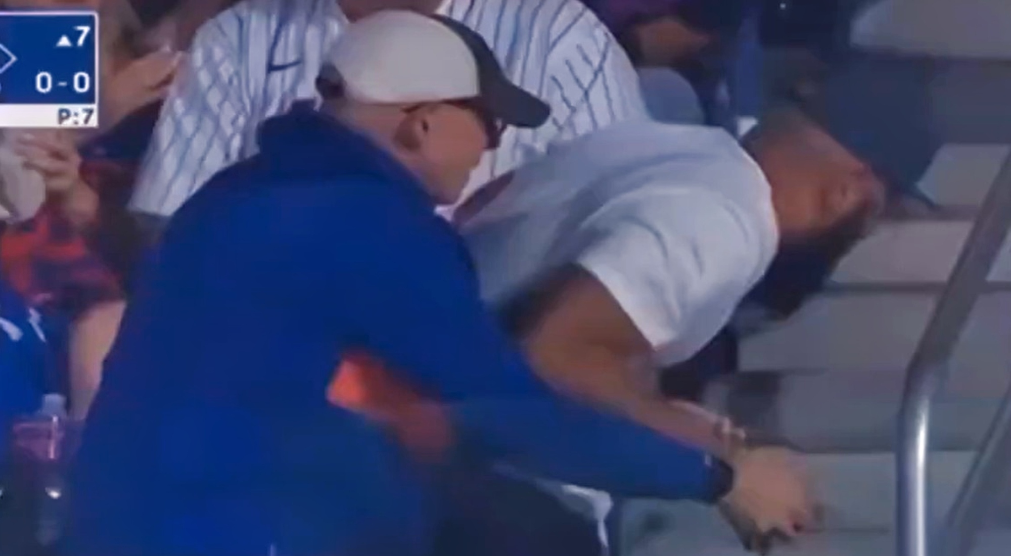 Awful Mets Fan's Disgusting Act Caught On Live TV As He Rips Souvenir ...