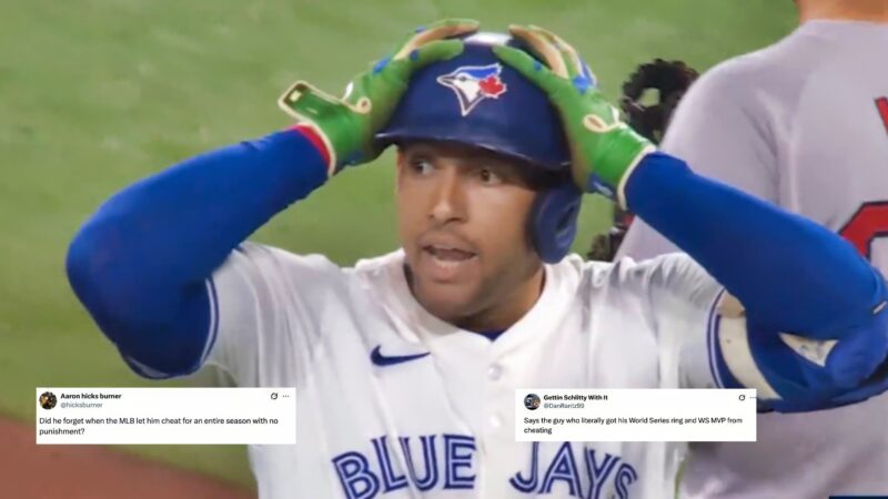 “Did He Forget When The MLB Let Him Cheat?” - Fans Slam George Springer ...