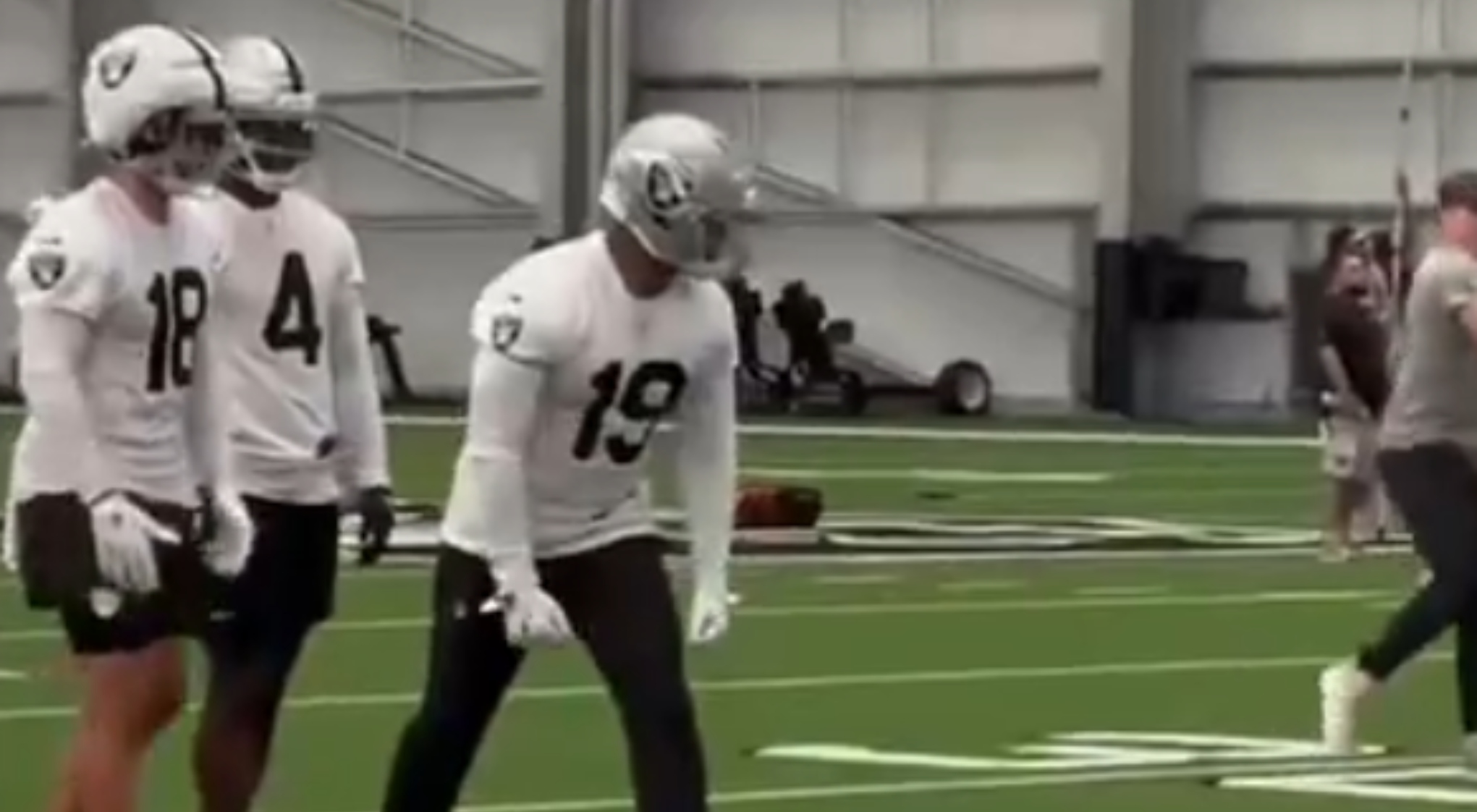 Footage Leaks Of Amari Cooper At Raiders Practice Last Week, And It ...