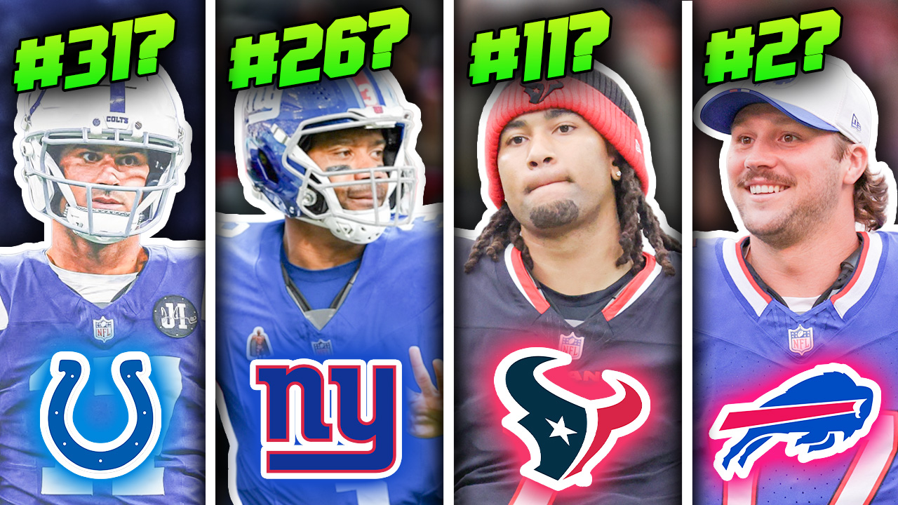 NFL Quarterback Power Rankings 2025: All 32 Teams Ranked from WORST to ...