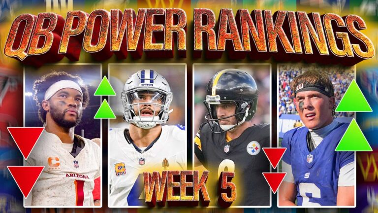 2025 NFL Quarterback Power Rankings: All 32 QBs Ranked from Worst to ...