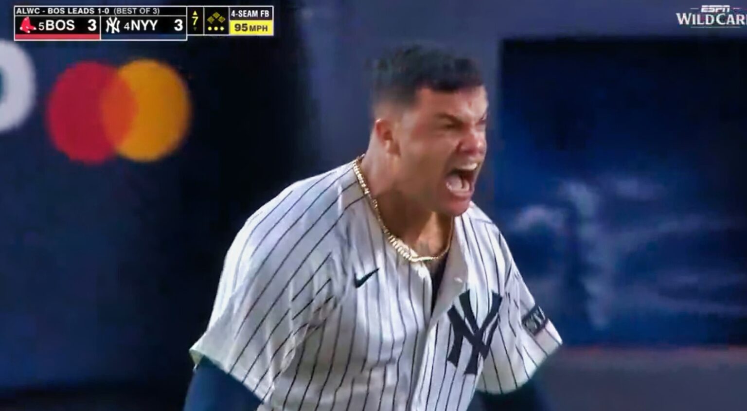 Fernando Cruz's Fiery Reaction Goes Viral After Seventh Inning Jam [VIDEO]