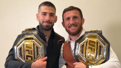 Merab Dvalishvili Admits Taking Down UFC Champ Ilia Topuria Is Impossible