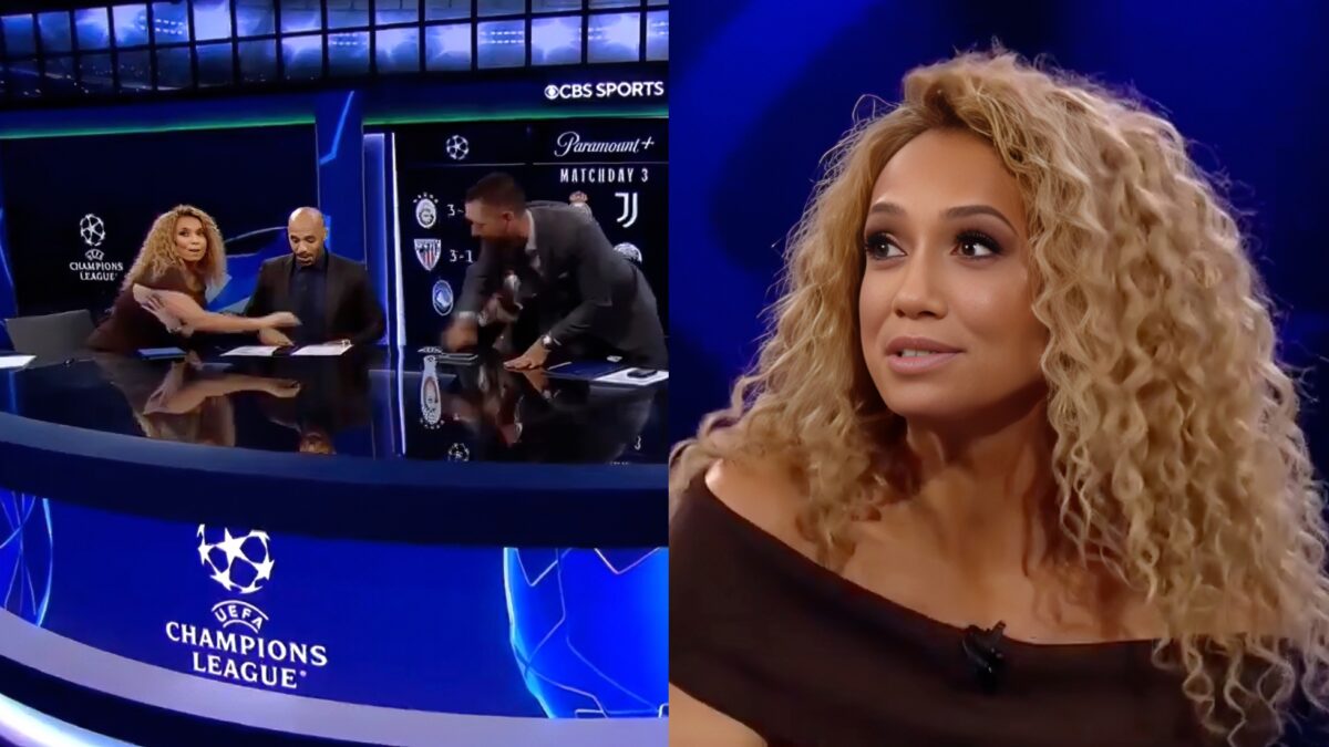 CBS Sportscaster Kate Abdo Suffered Wild Wardrobe Malfunction On Live ...