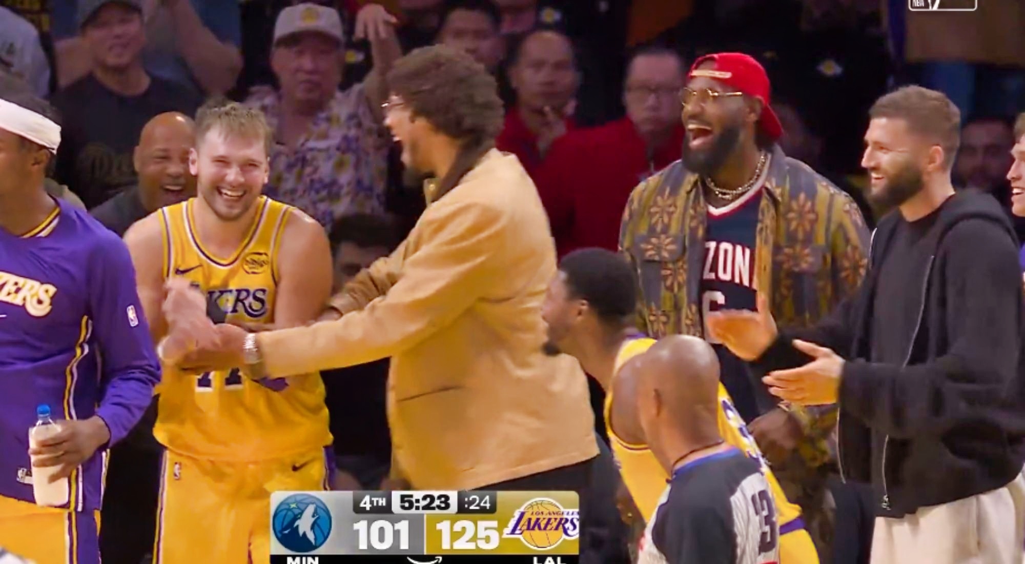 LeBron James Was In Utter Disbelief After Luka Doncic Pulled Off A ...