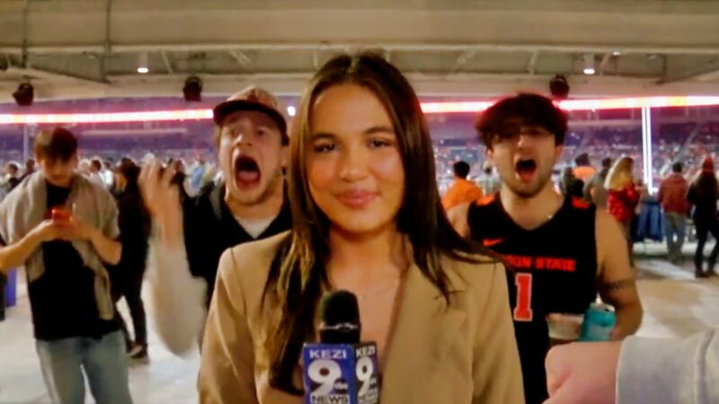 Young Female Reporter Goes Viral For Unshakable Professionalism As ...