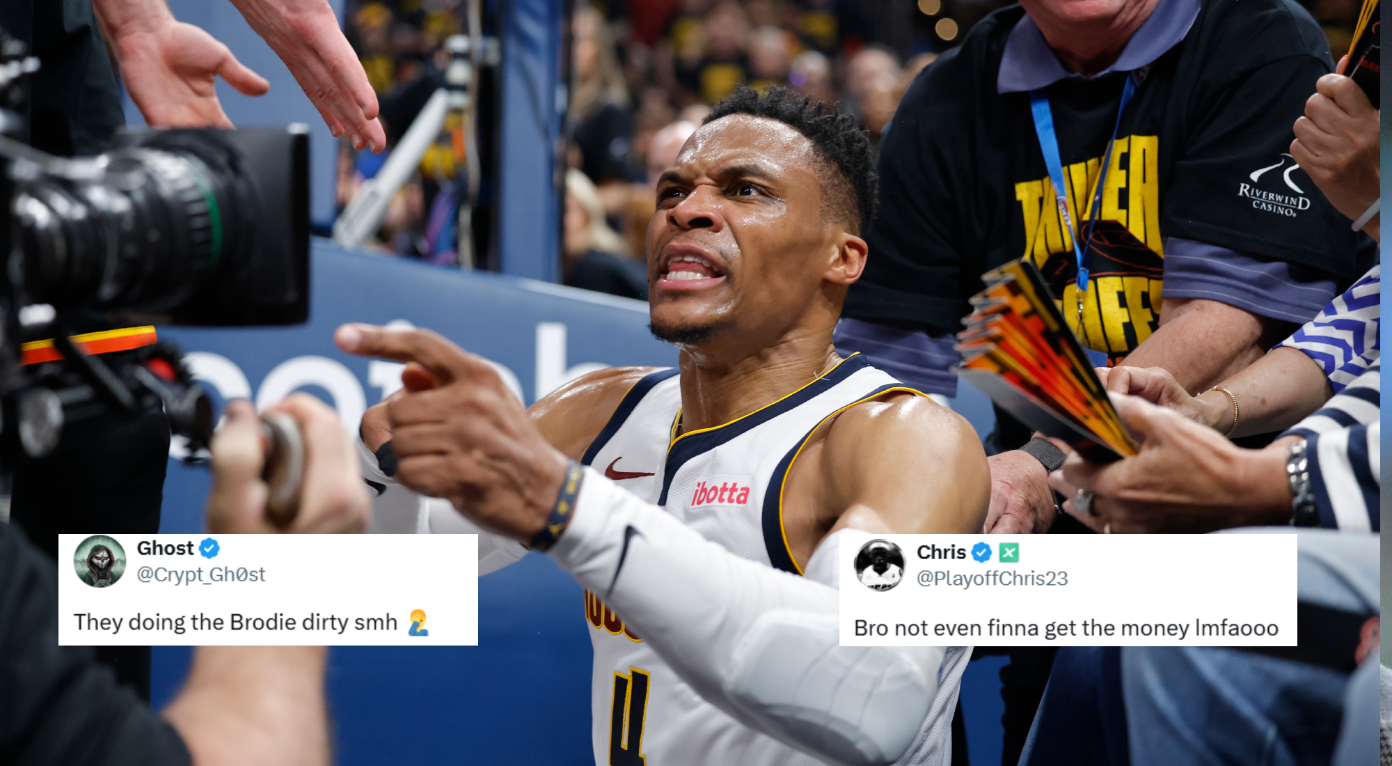"They Doing Brodie Dirty"- NBA Fans Stunned After Russell Westbrook’s ...