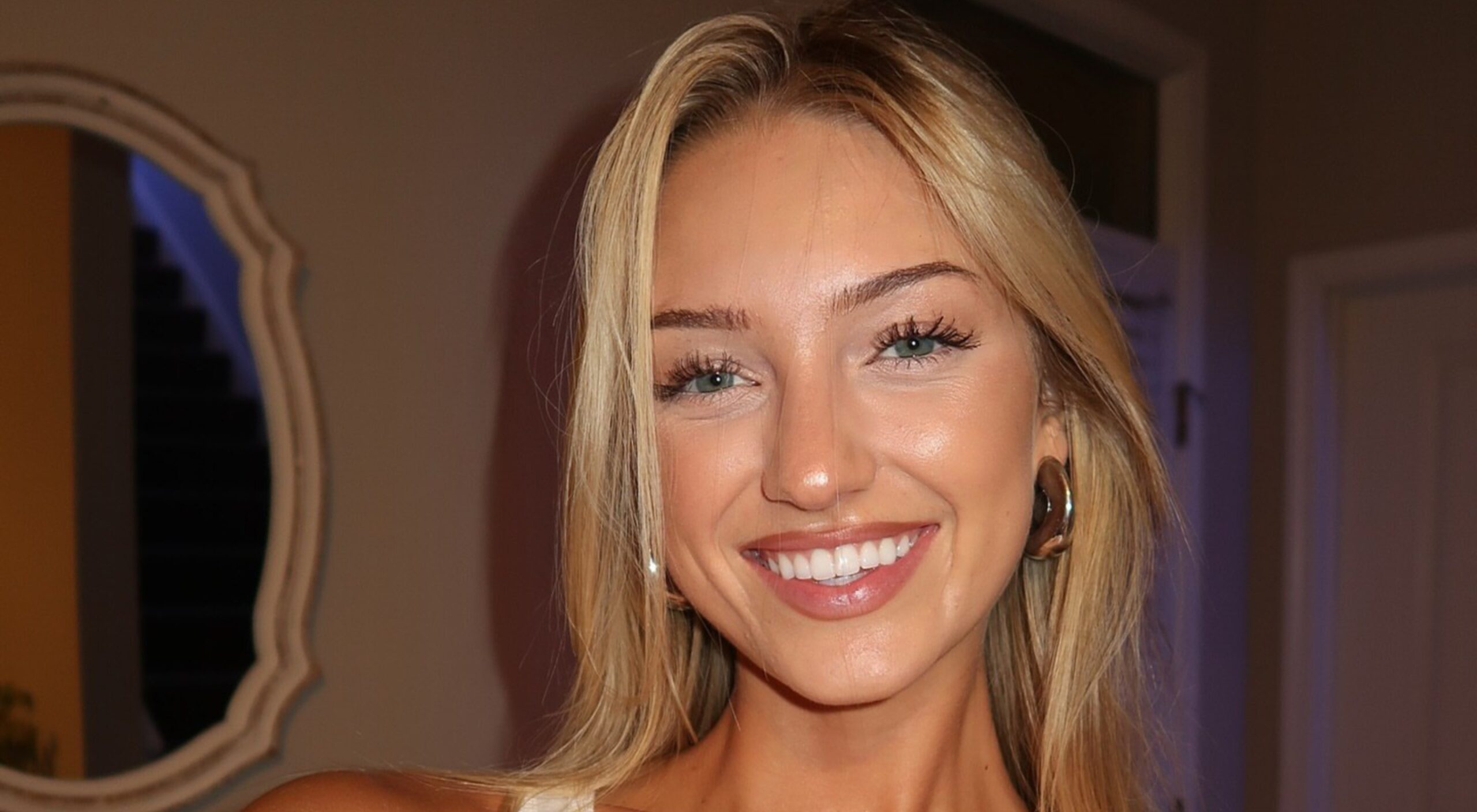 Sydney Thomas Was Showing Off Her Tight White Alabama Tank Top, But ...