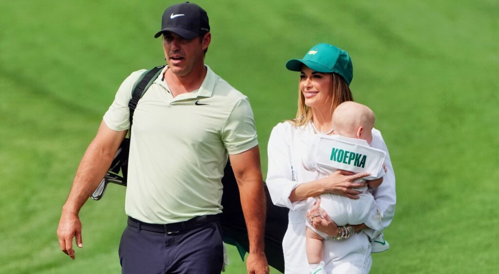 Brooks Koepka’s Wife Jena Sims Has Everyone's Attention At The Masters ...