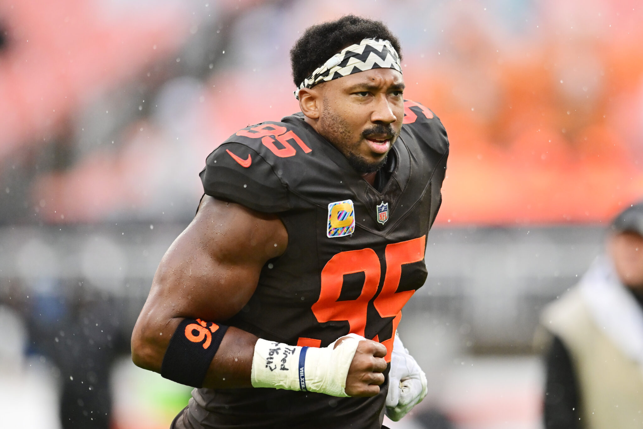 Browns Superstar Myles Garrett Officially Reveals His Girlfriend As ...