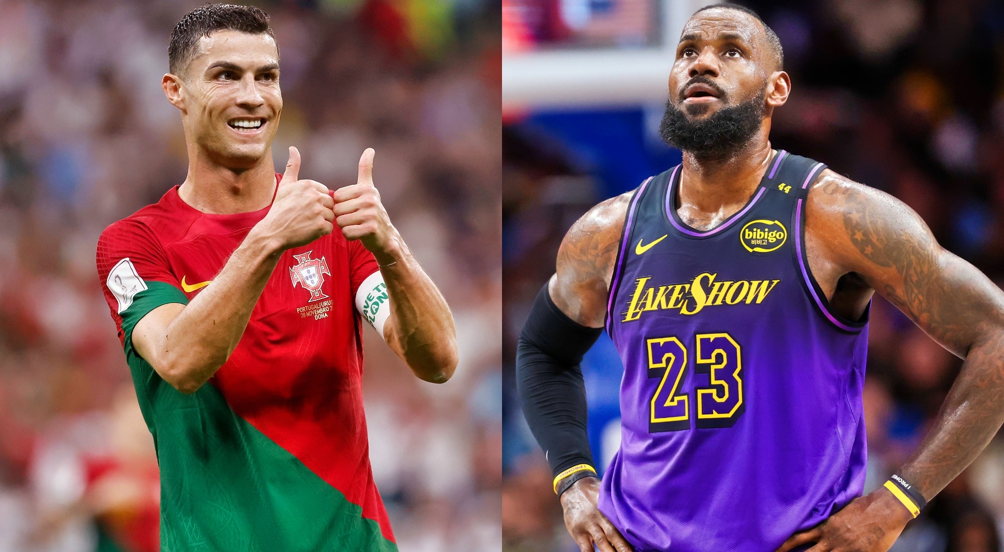 Cristiano Ronaldo Praises LeBron James’ Longevity While Sneaking In A ...