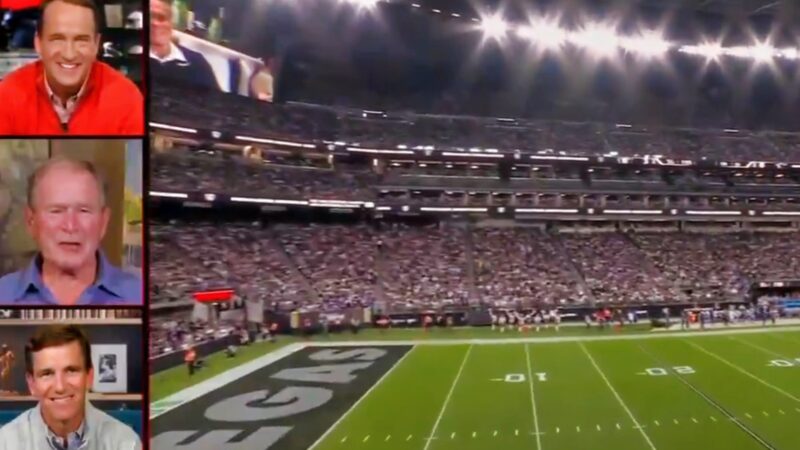 George Bush's "Pathetic Joke" Went Viral On Live TV During Cowboys ...