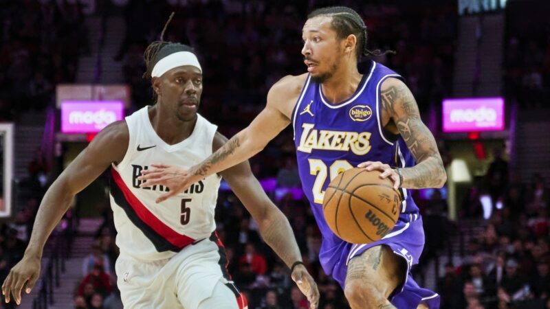 Trail Blazers vs. Lakers Post-Game Stats: Nick Smith Jr. Fuels Stunning ...