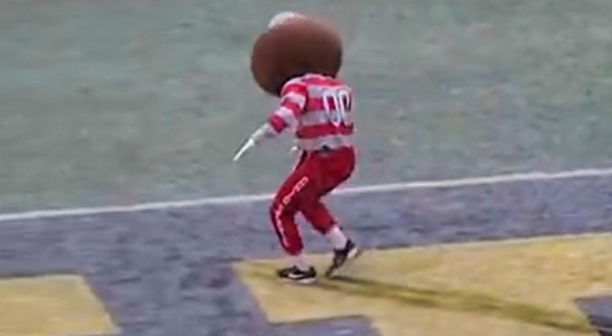 Ohio State Mascot Brutus Buckeye Caught on Camera Doing Something More ...