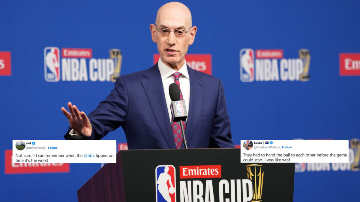 Adam Silver Under Fire After Trail Blazers-Mavericks Game Fails to ...