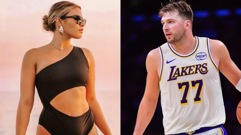 Luka Doncic & Fiancée Anamaria Goltes Welcome Adorable New Member To ...