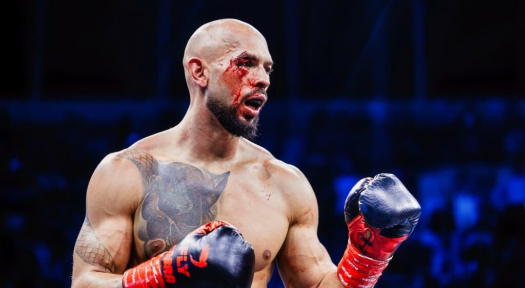 Footage Of Andrew Tate “Quitting In The Middle Of A Fight After Getting ...