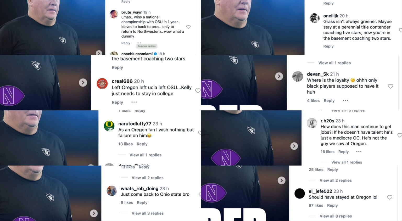 Chip Kelly Accused of Betrayal as He Accepts Northwestern Head Coach Job