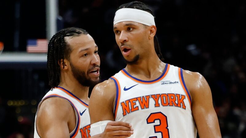 Jalen Brunson Goes Off After Hysterical Question About Josh Hart Exchange