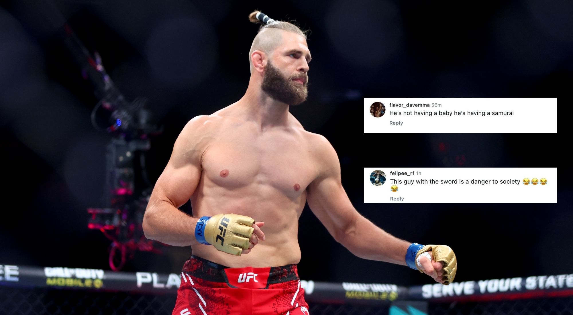 Jiri Prochazka’s Samurai-Style Gender Reveal Leaves MMA Fans in Awe